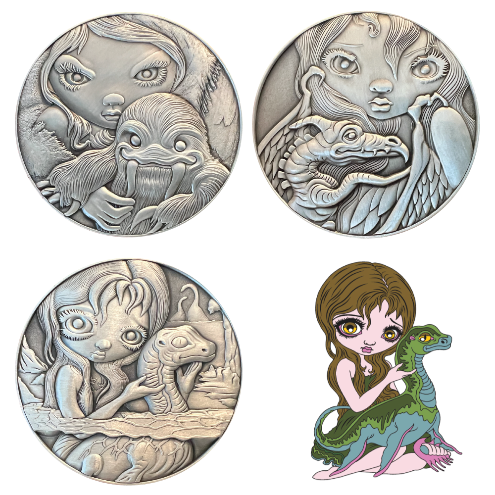 Collector's Edition - all three coins plus Limited Edition pin ...