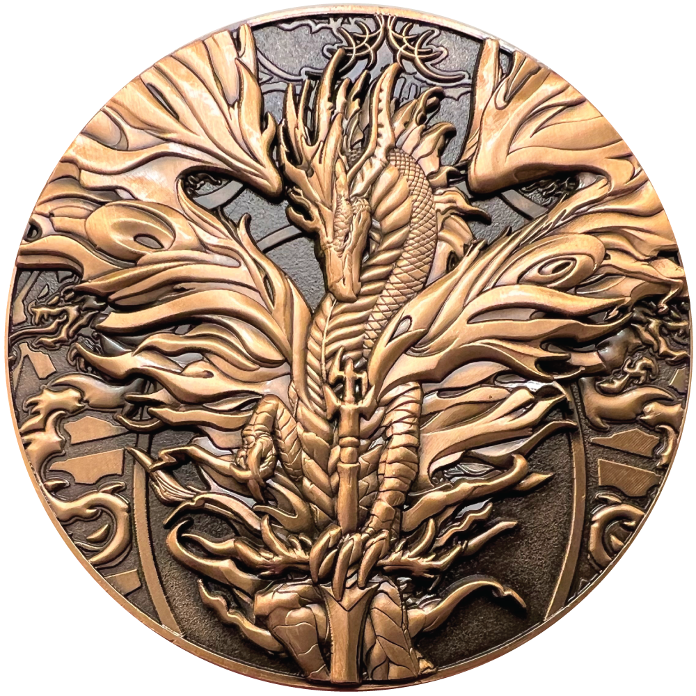 Ruth Thompson's "Flameblade" Goliath Coin – Goliath Coins