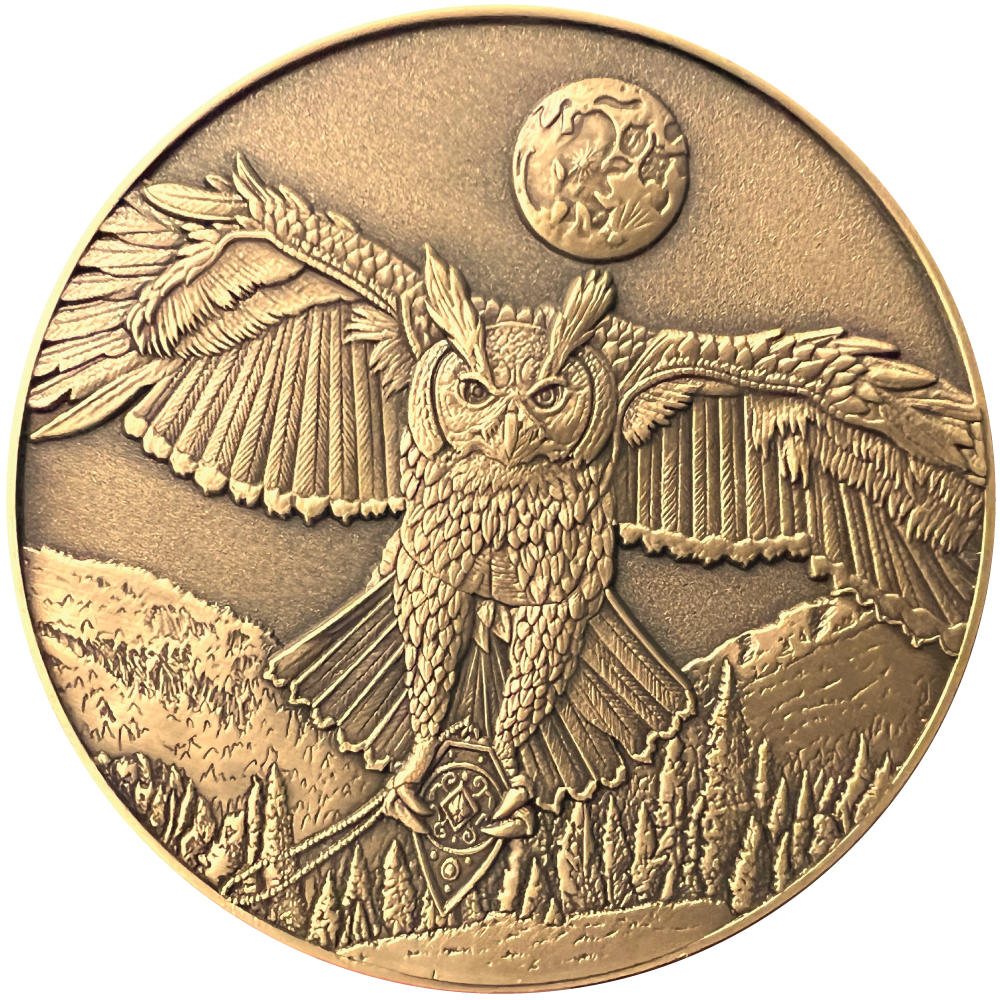 Owl Goliath Coin – Goliath Coins