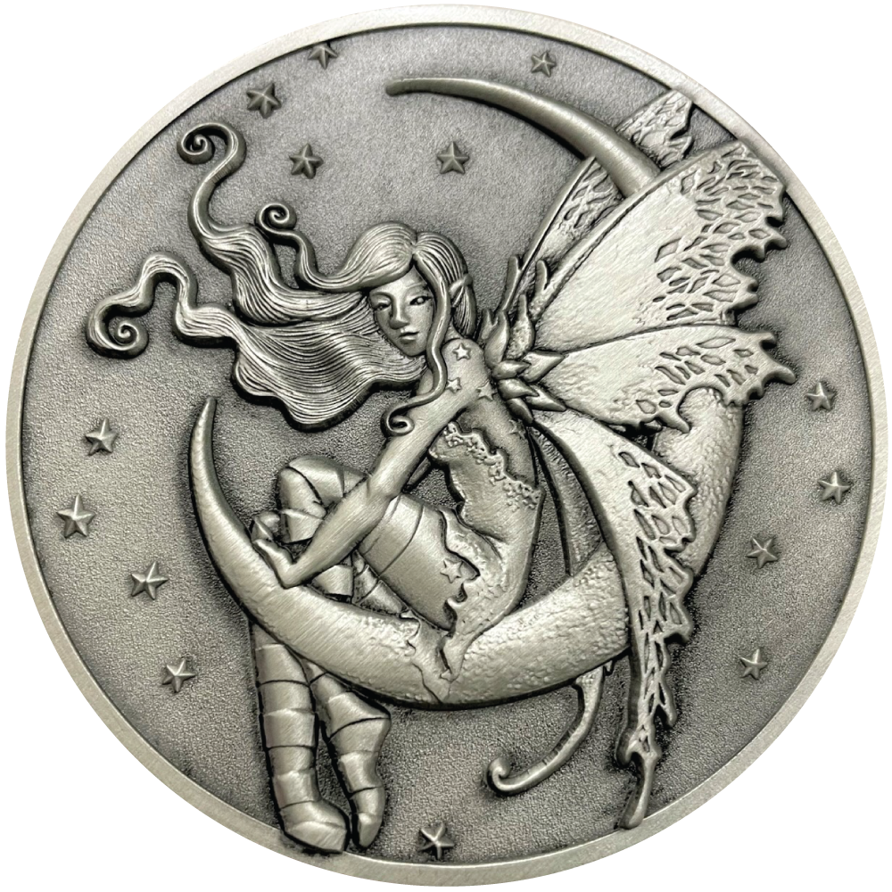 Amy Brown's "Moon Fae" Goliath Coin – Goliath Coins